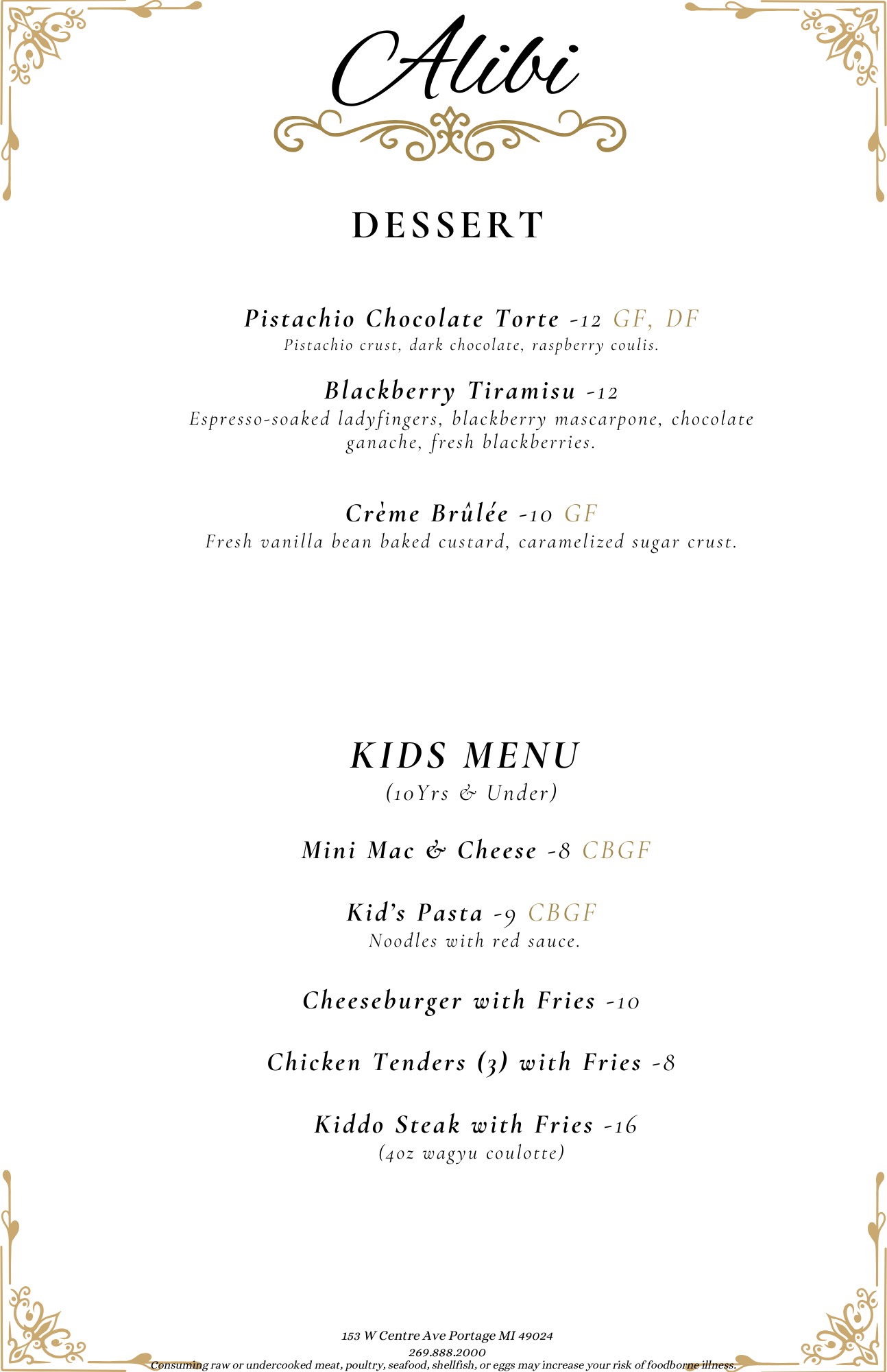 Alibi – Alibi Bar & Grille – Breakfast, Lunch, And Dinner